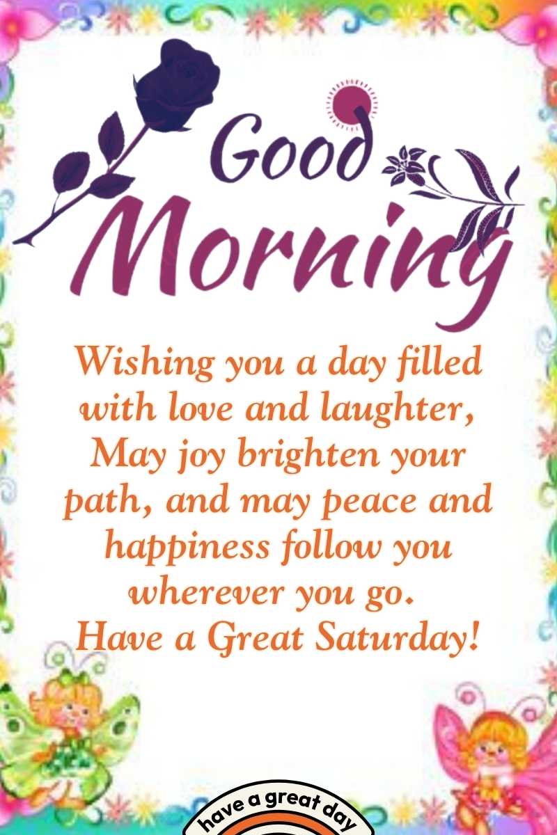 120+ Good Morning Saturday Blessings Images and Quotes